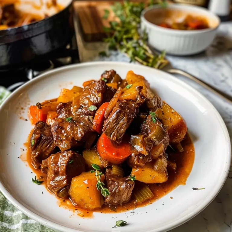 Easy Beef Stew Meat Recipe for Comforting Meals